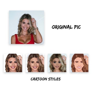 Cartoon Yourself - Custom Cartoon Digital Art - Custom Digital Portrait ...