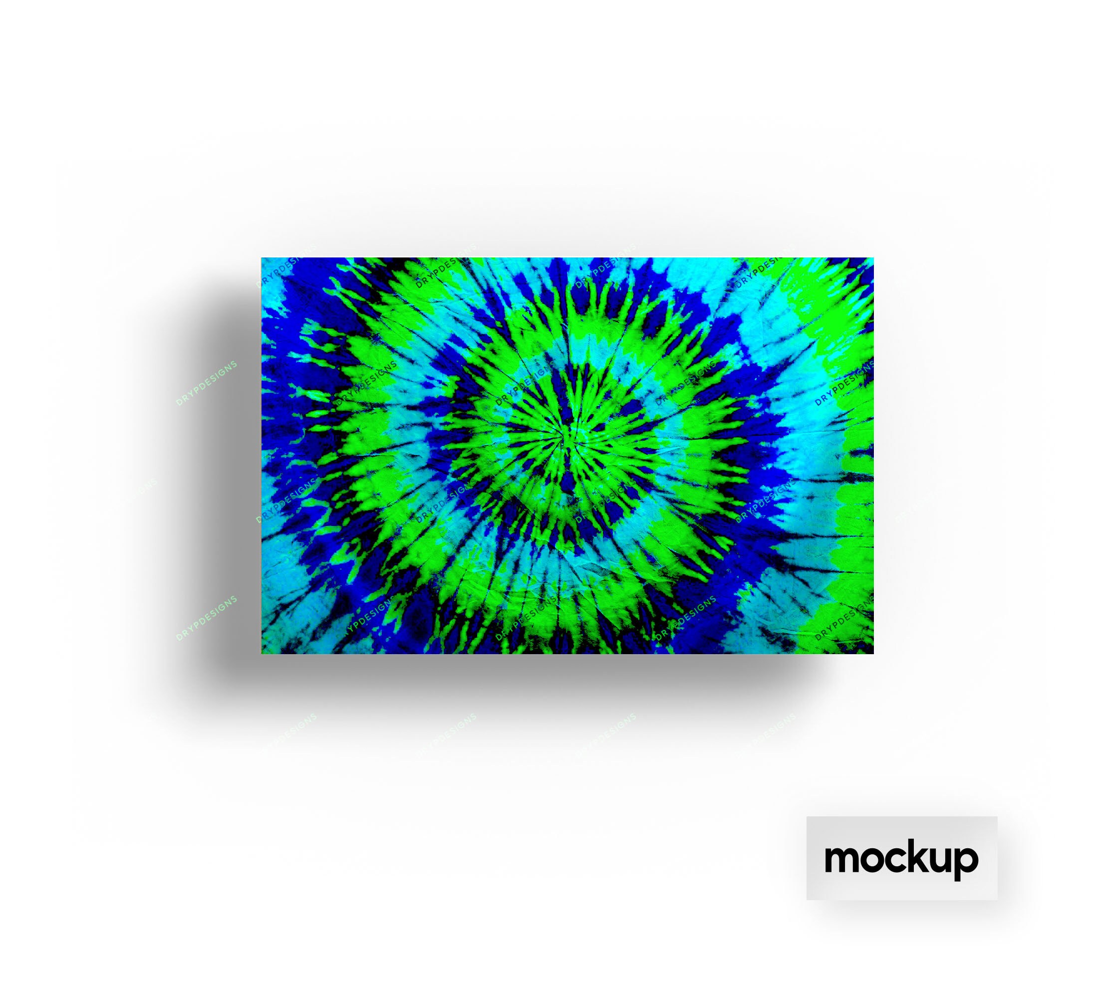 Blue Green Neon Tie-dye Digital Paper Background Texture - Etsy