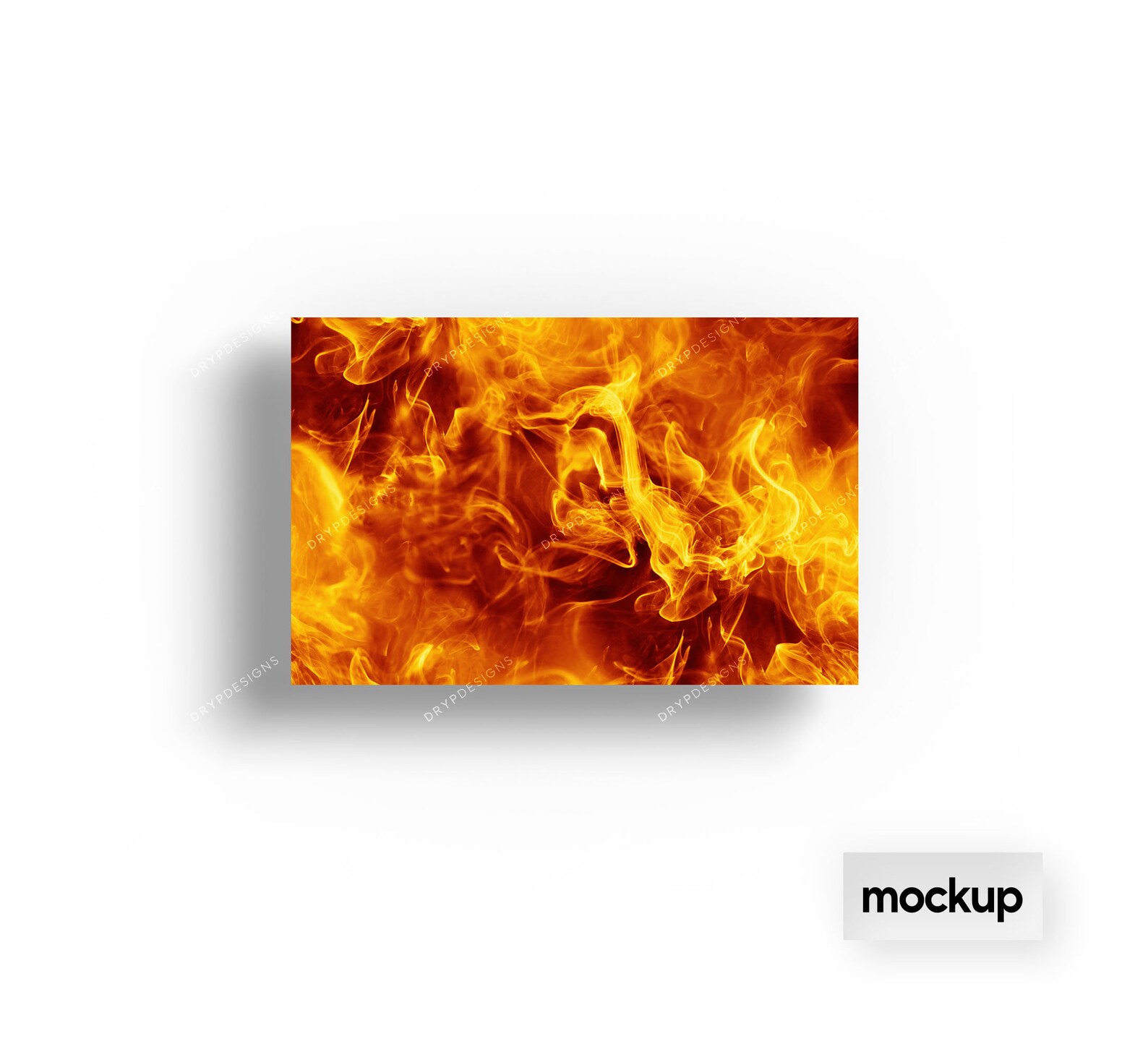 Smokey Orange Fire & Flames Digital Paper Seamless Background Texture ...