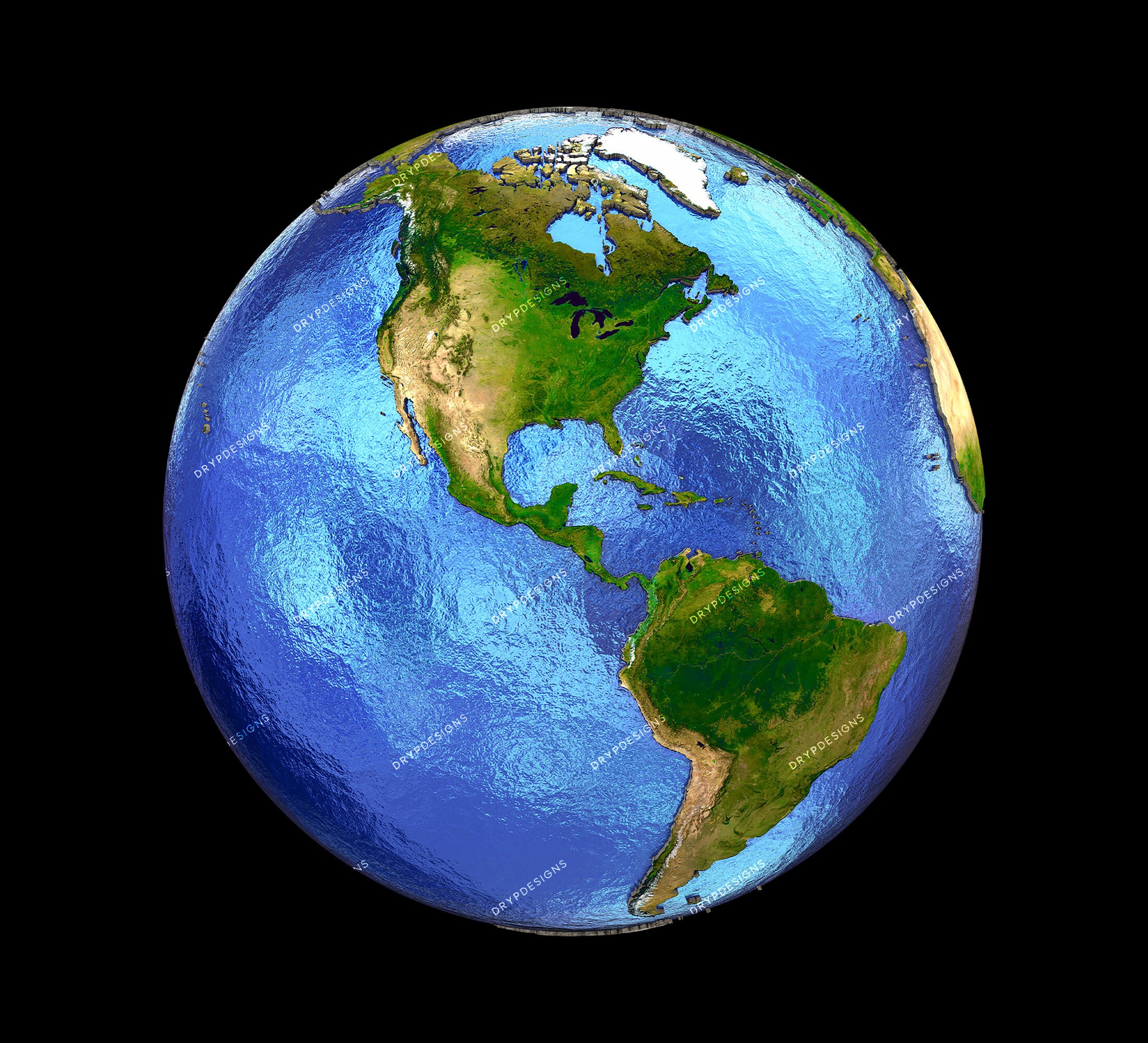 Shiny Planet Earth PNG Graphic - Vibrant Glossy Earth Clipart ...