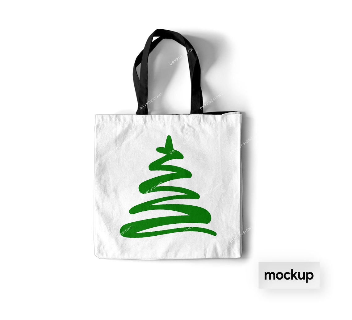 Modern Christmas Tree Outline Illustration PNG + SVG Digital Download ...