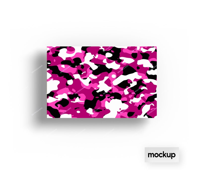Deep Pink Camouflage Seamless Digital Paper Background Pattern | Etsy