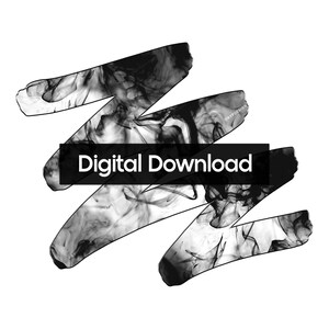 Black + White Smoke Background - Seamless Smokey Digital Paper PNG ...
