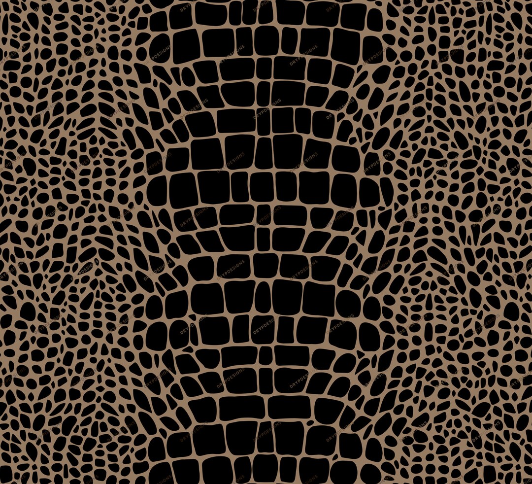 Black + Tan Snakeskin Seamless Background Pattern - Reptile Snake ...