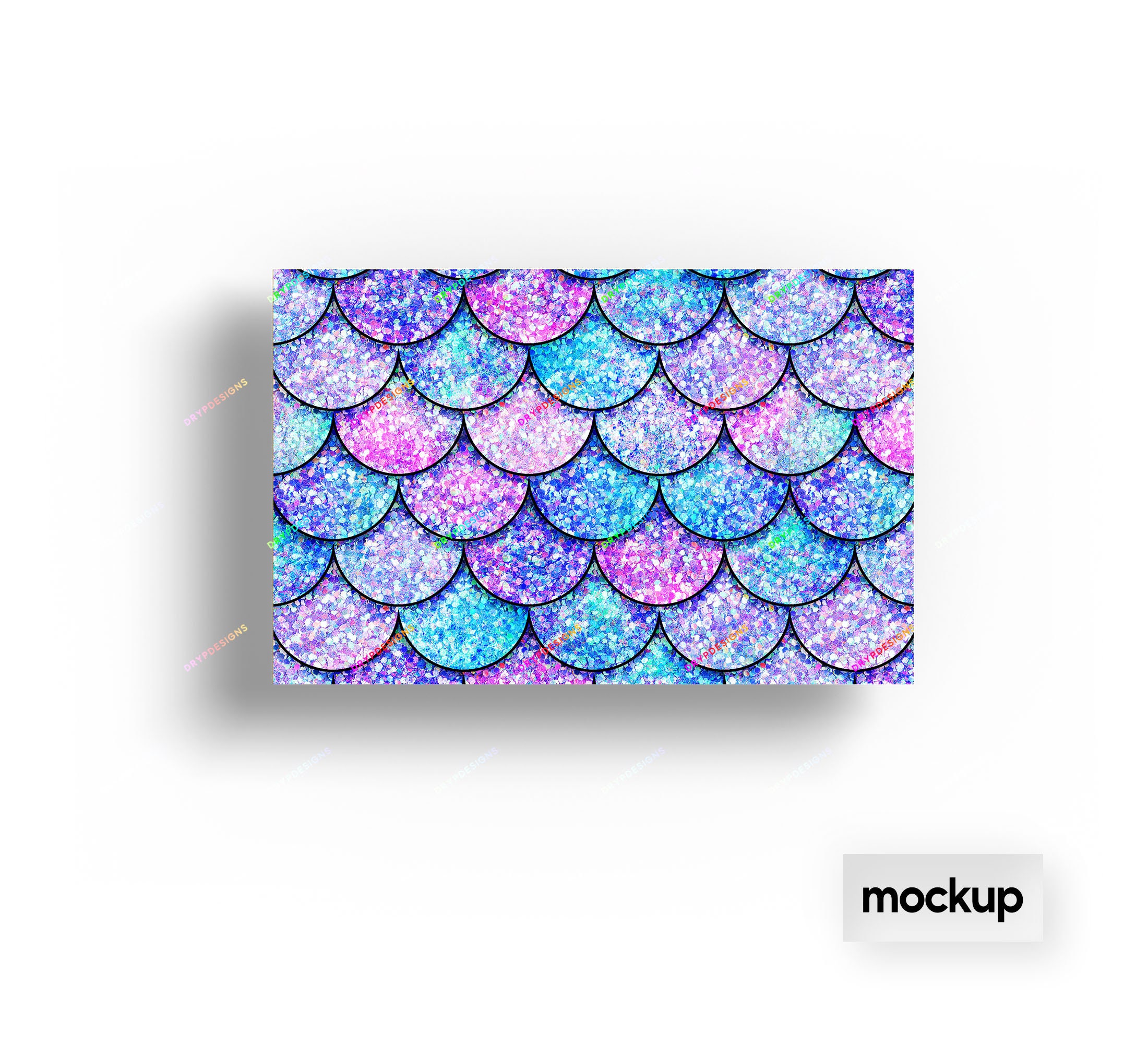 Holographic Glitter Mermaid Scales Seamless Digital Paper - Etsy UK