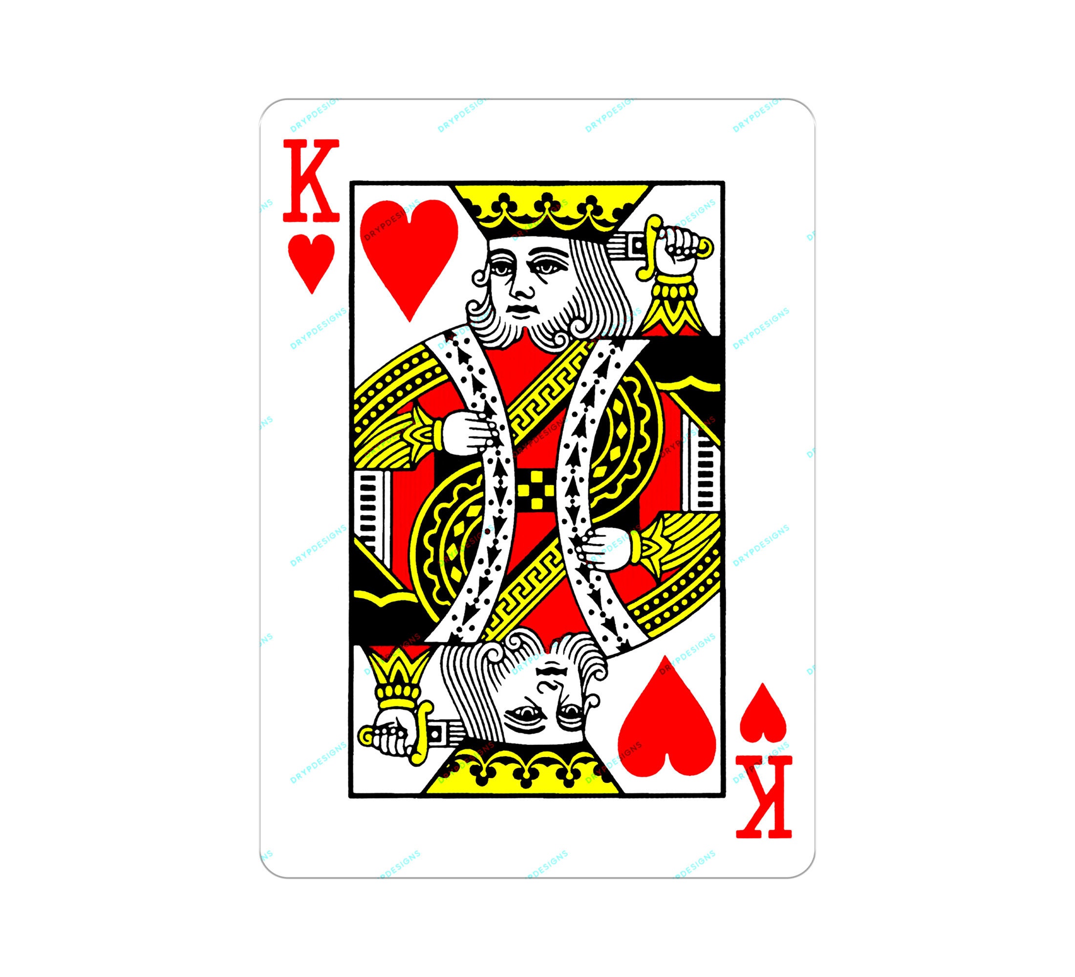 King Queen Cards