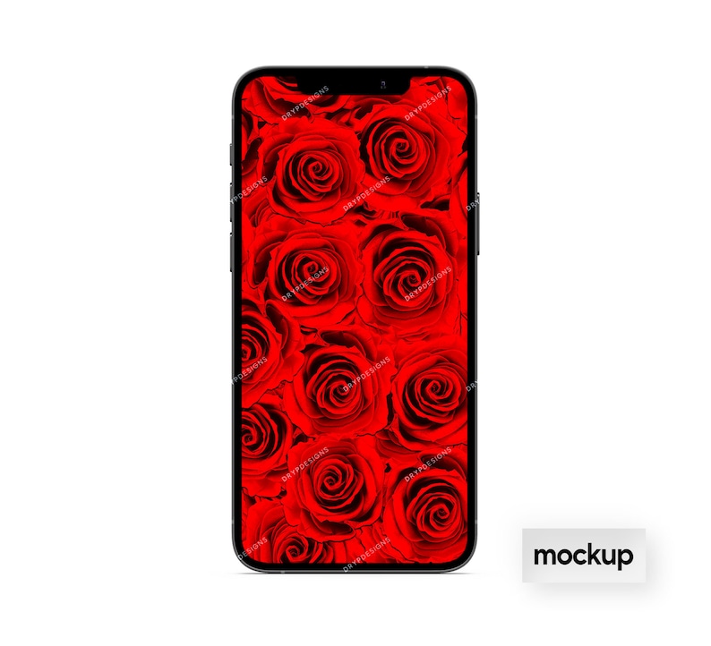 Red Roses Seamless Background PNG Red Rose Floral Digital - Etsy