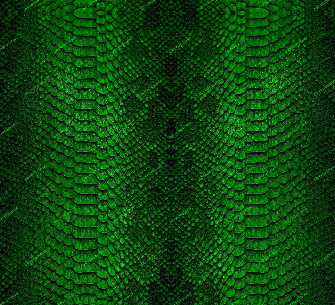 Green Snakeskin Seamless Digital Paper Background - Python Snake Print ...