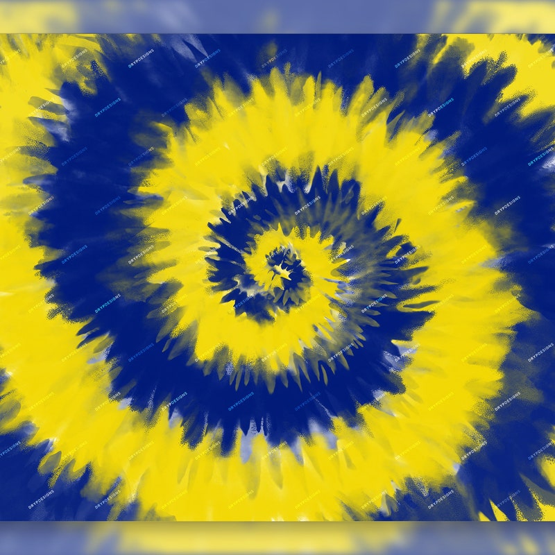 Navy Blue and Yellow - Etsy