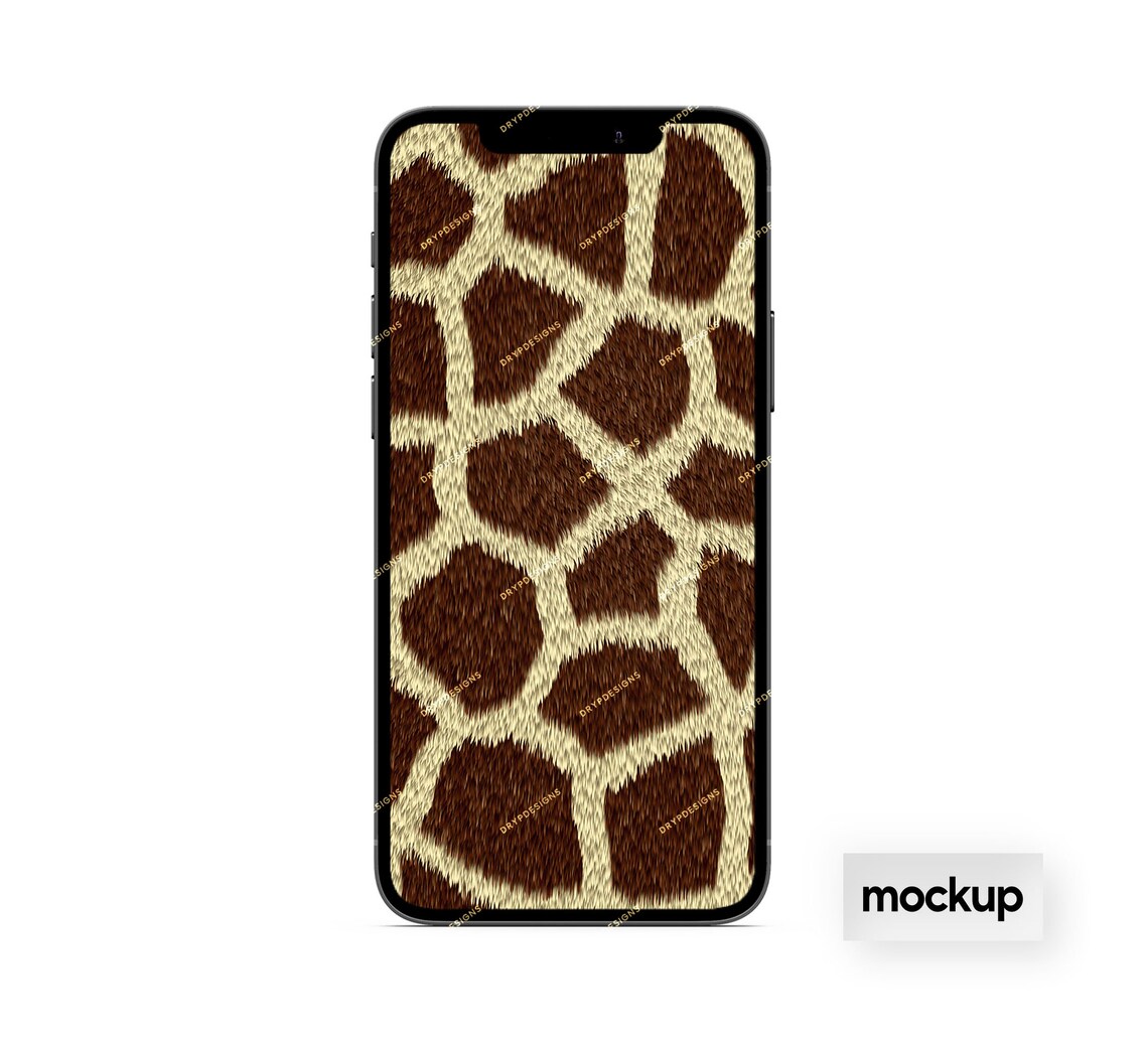 Realistic Giraffe Print Seamless Digital Paper Background - Etsy