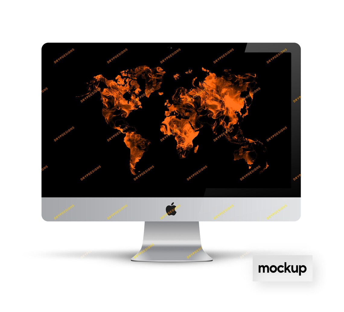 World on Fire Burning World Map PNG Graphic Fire Textured | Etsy
