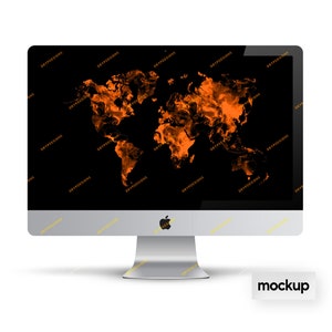 World on Fire - Burning World Map PNG Graphic - Fire Textured Map of ...