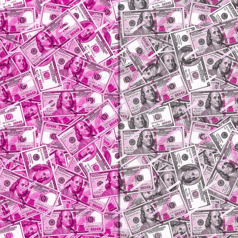 Pink Money Background - Etsy
