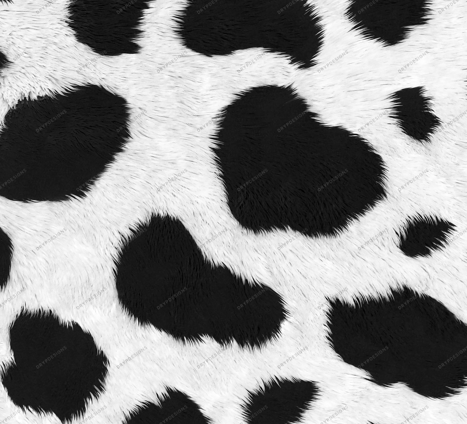Cow Skin Print Seamless Background Texture - Animal Print Cowhide ...
