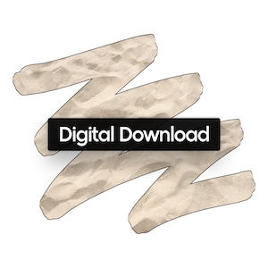 Beach Sand Seamless Digital Paper Background Texture - Tropical Sandy ...