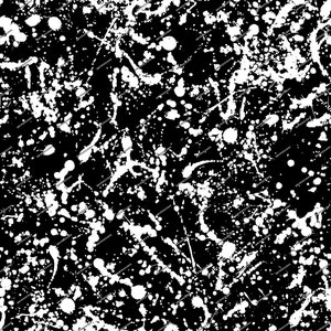 Black + White Paint Splatter Seamless Digital Paper Background Texture ...