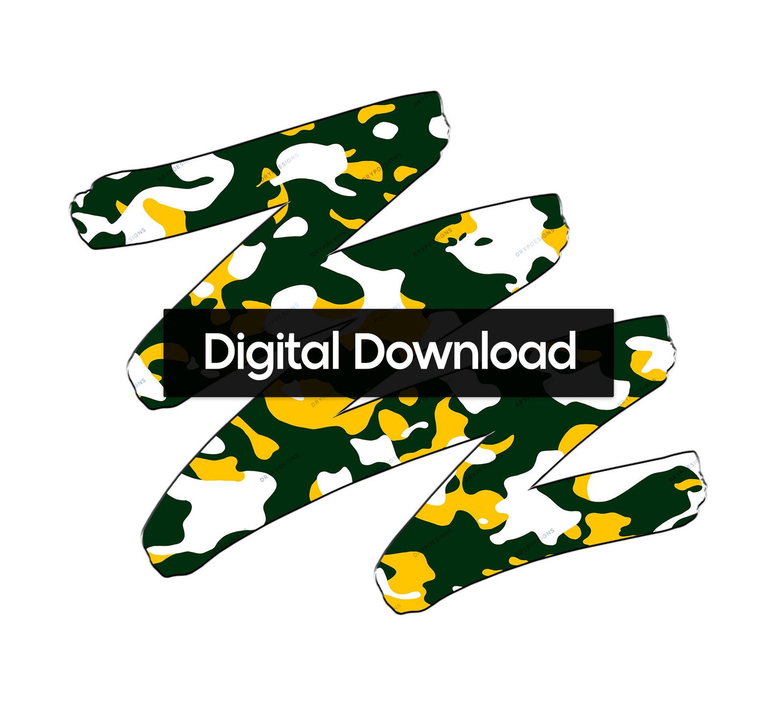 Green + Yellow + White Camo Seamless Background Pattern - Military ...