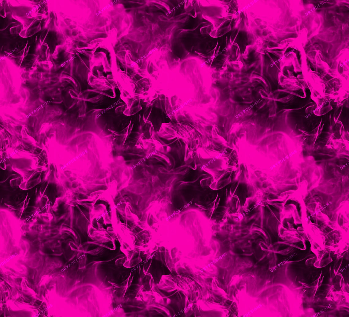 Smokey Pink Flames Digital Paper Background Seamless Texture - Pink ...