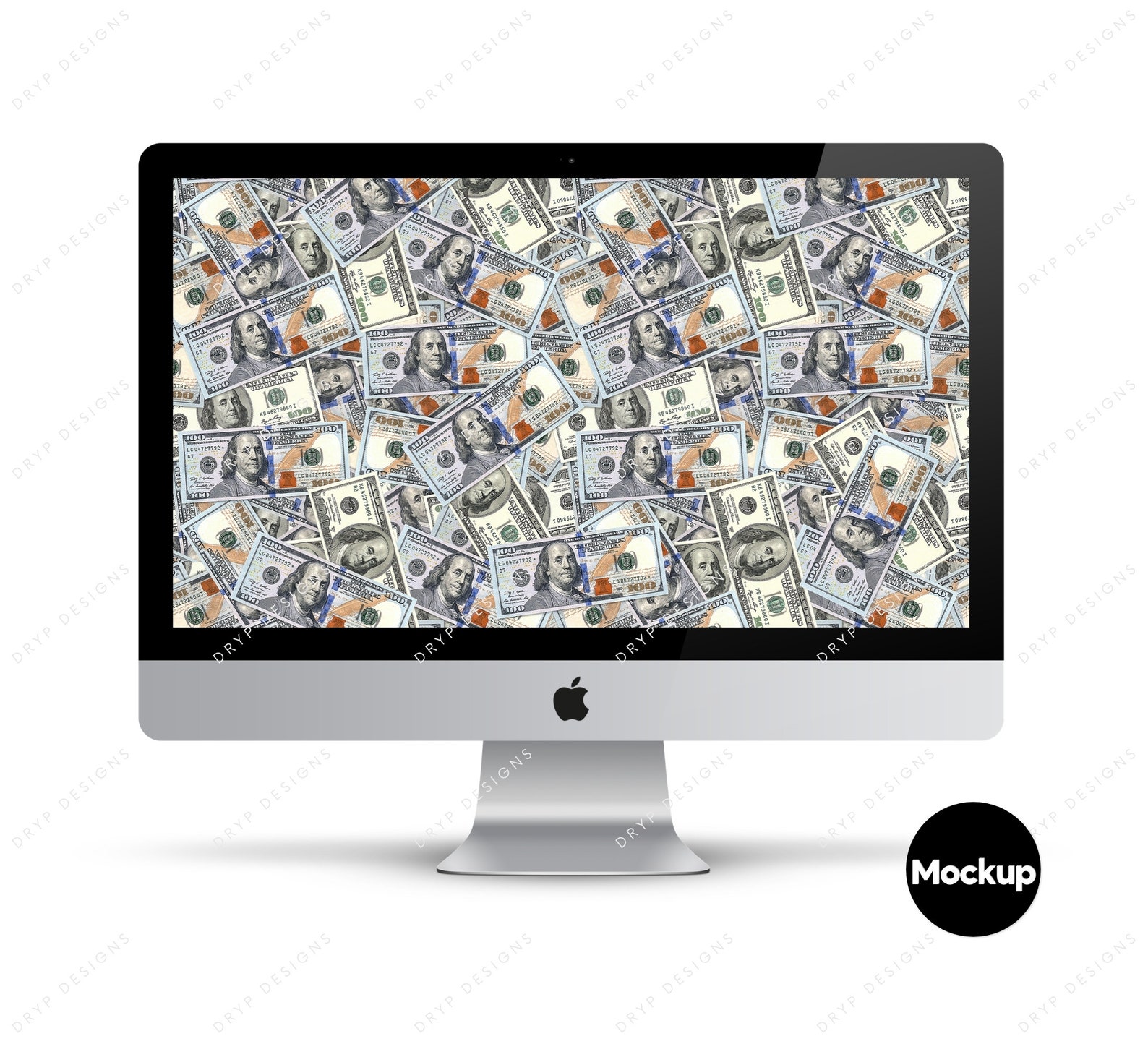 100 Dollar Bills Seamless Money Background - Hundred Dollar Bills ...