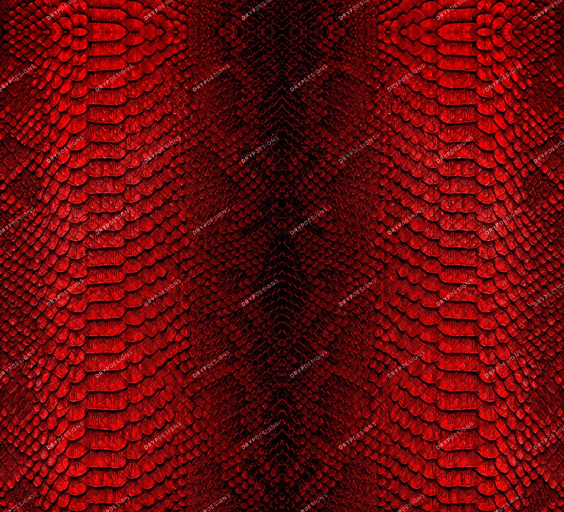 Red Snakeskin Seamless Digital Paper Background Texture - Etsy