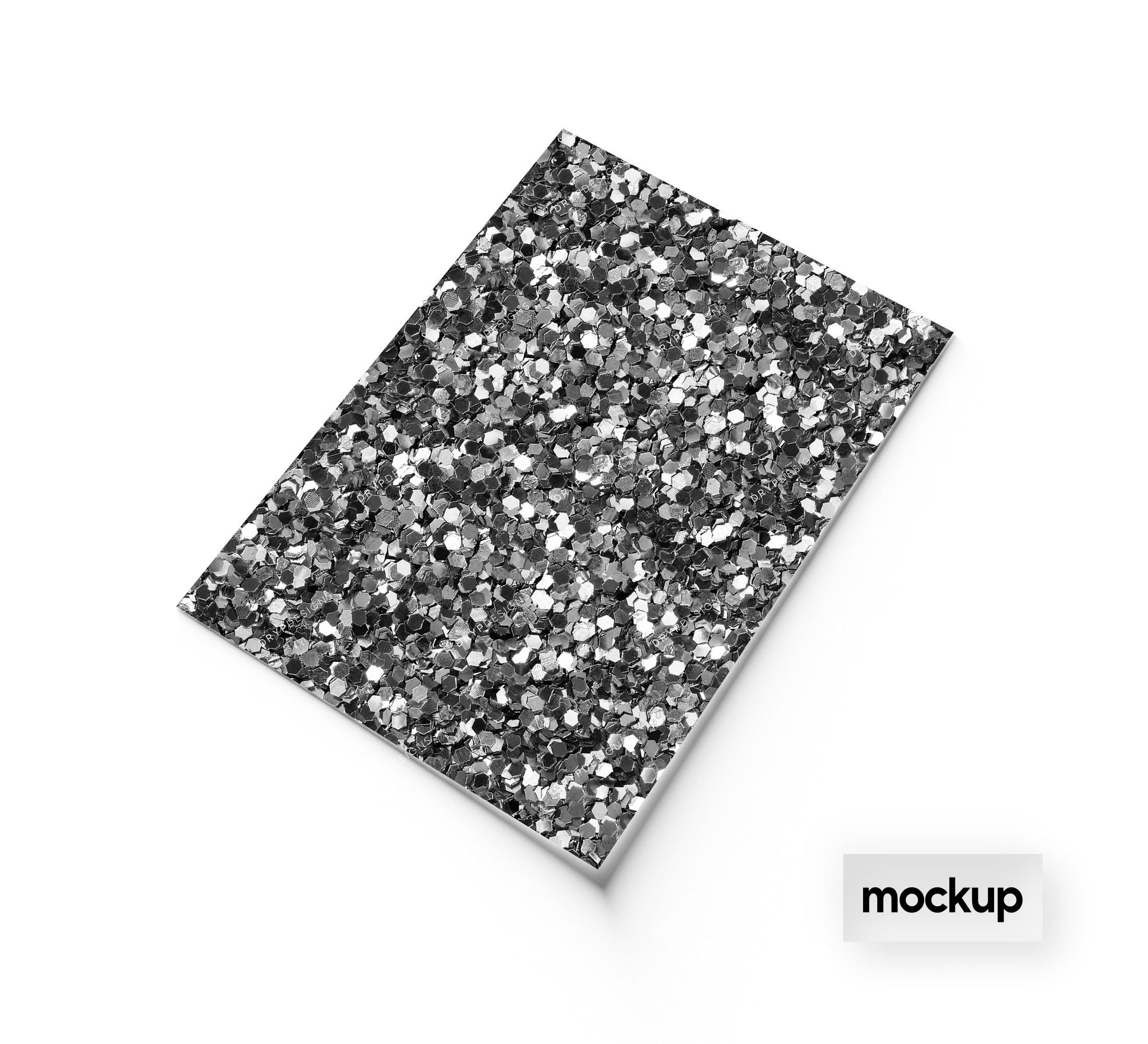 Silver Glitter Seamless Background Texture Luxury Silver Etsy