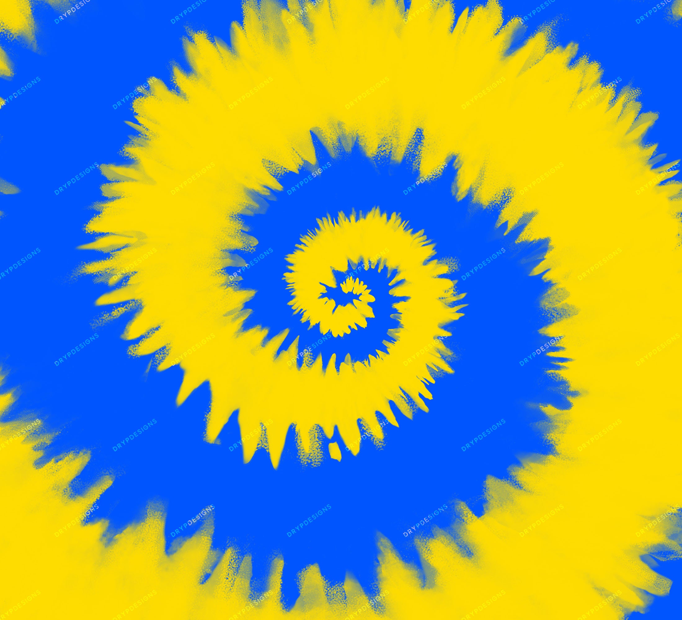 Yellow Swirl Background