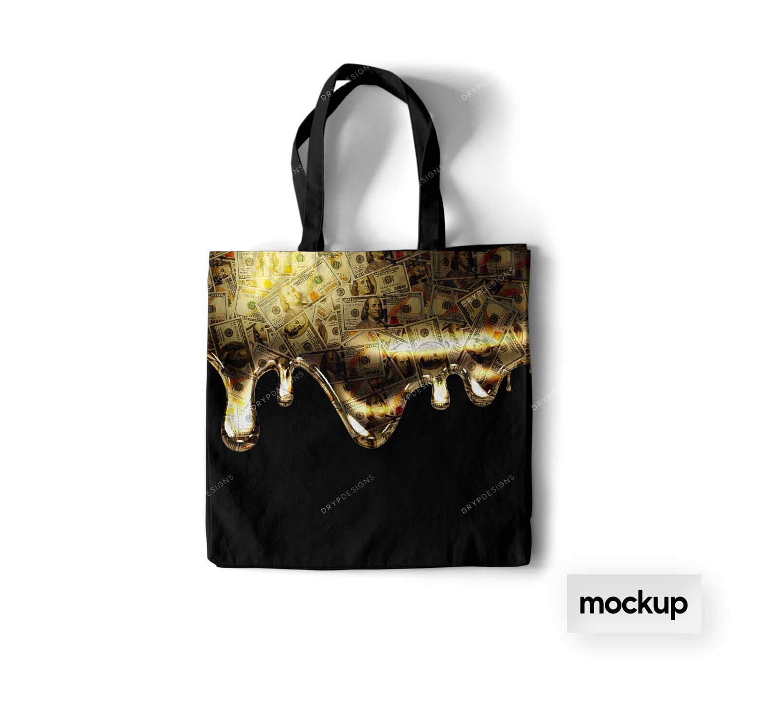 Pink Gold Dripping Money PNG Overlay Digital Background - Etsy