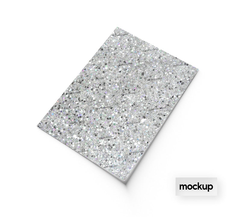 Silver + White Glitter Digital Paper Background Texture PNG - Digital ...