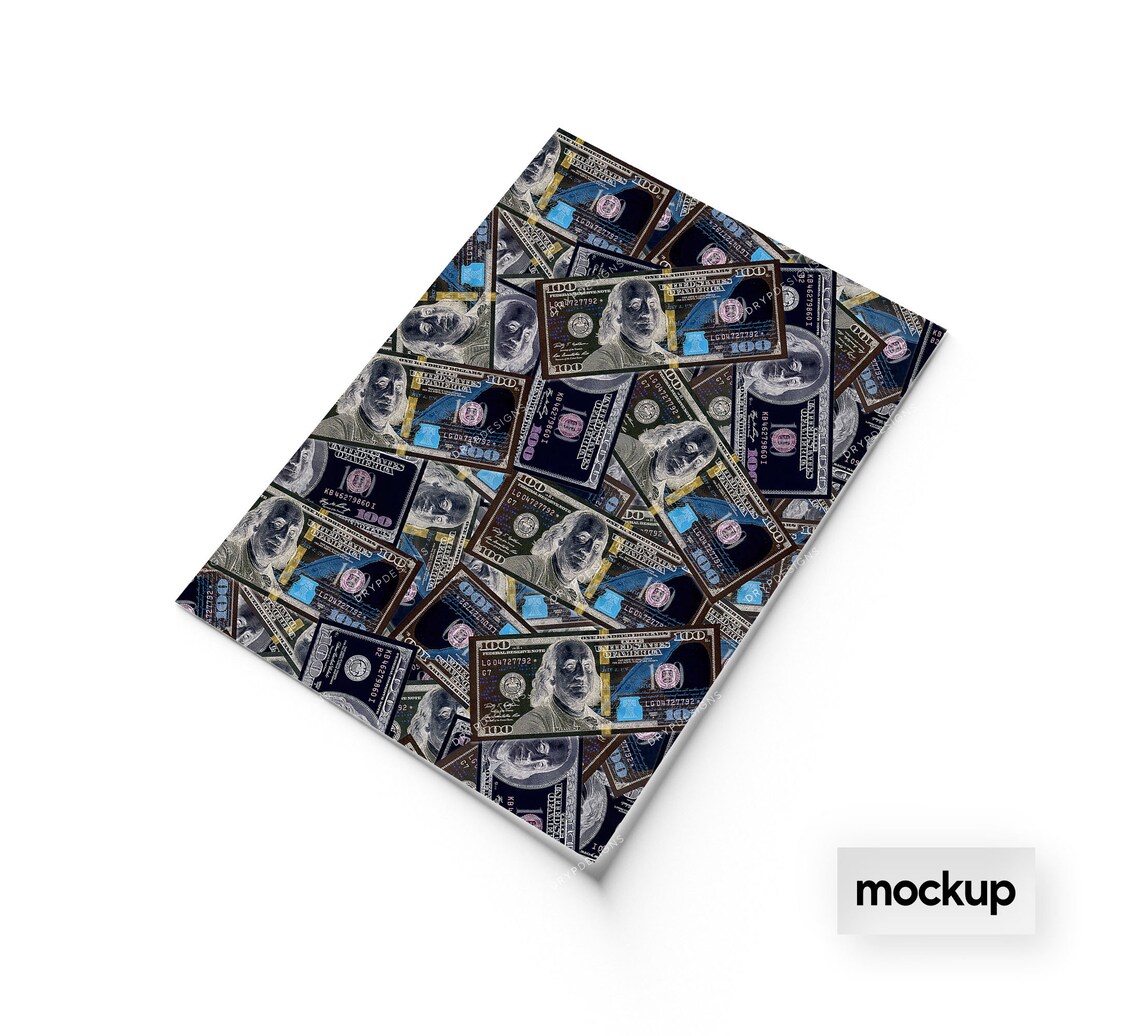 Inverted 100 Dollar Bills PNG Digital Money Background - Etsy Canada