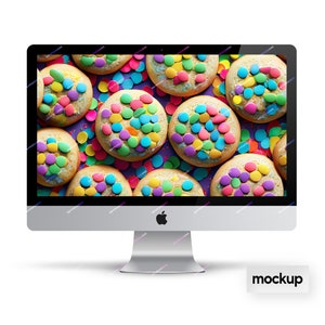 Confetti Sugar Cookies Seamless Digital Paper Background - Vibrant ...