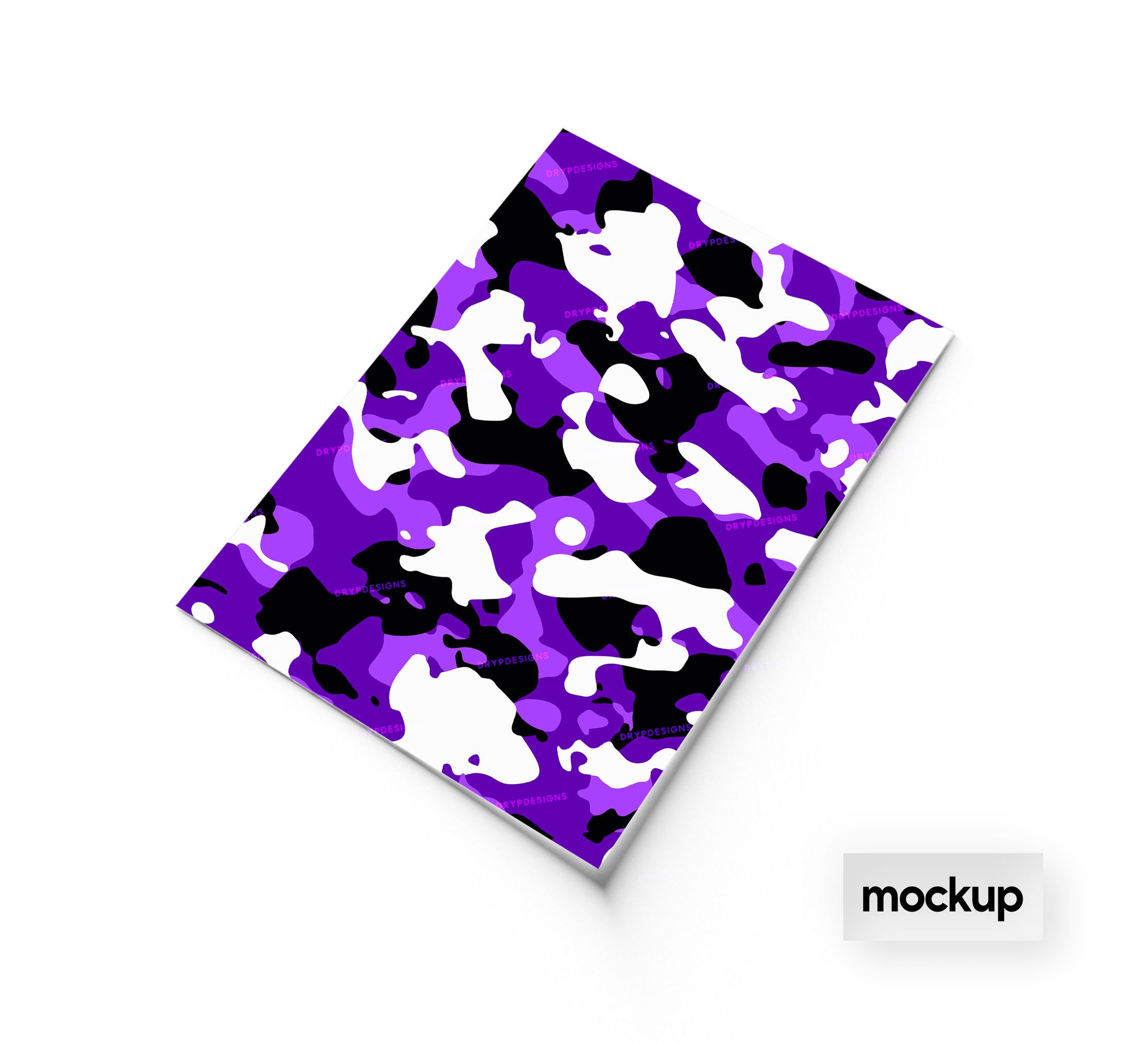 Purple Camo Seamless Background Pattern Vibrant Purple - Etsy