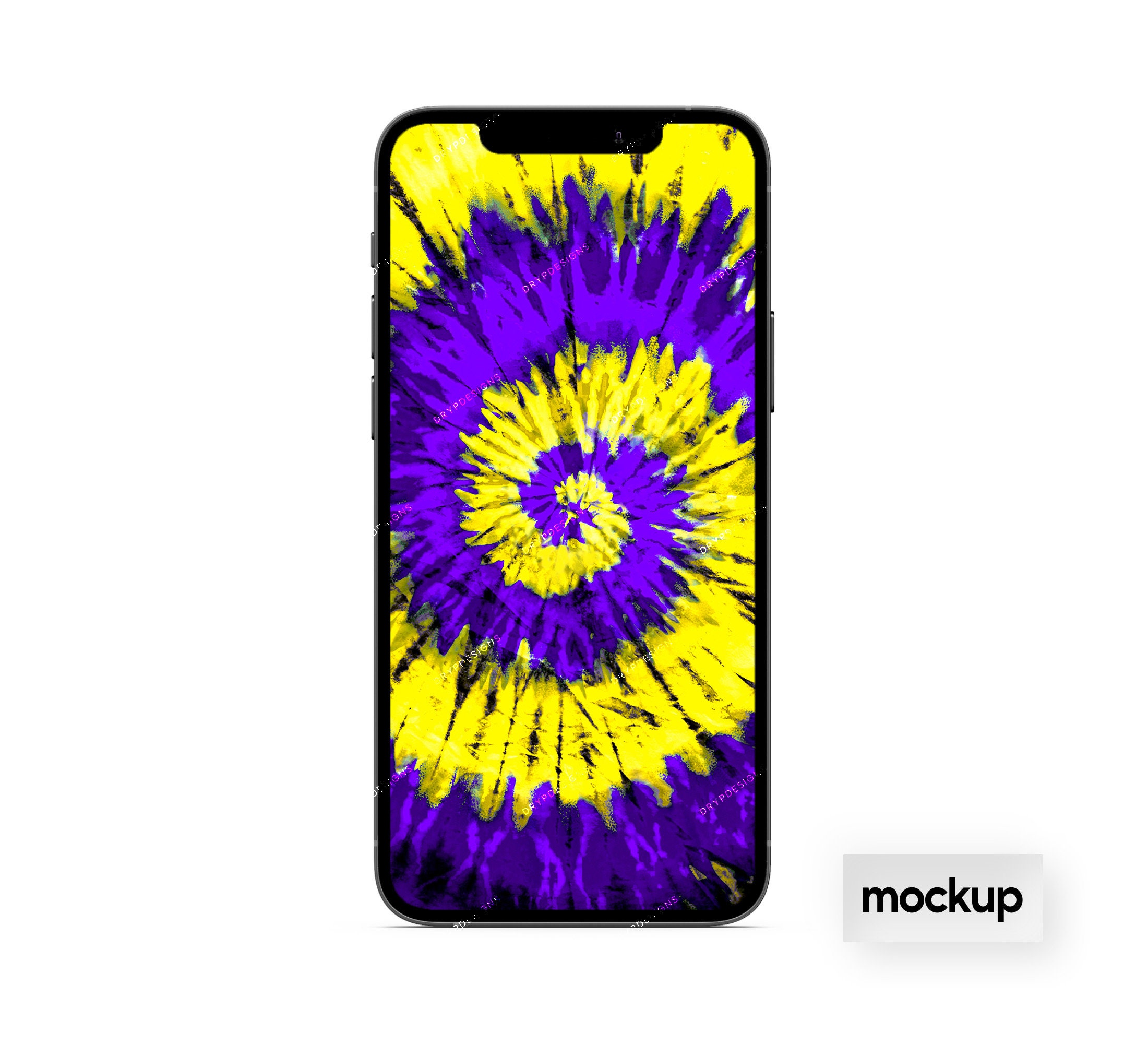 Purple Golden Yellow Tiedye Swirl Digital Paper Background | Etsy