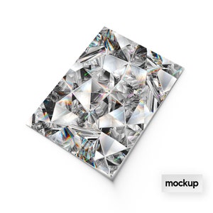 Crushed Diamonds Seamless Background Texture - Luxurious Shiny Silver ...