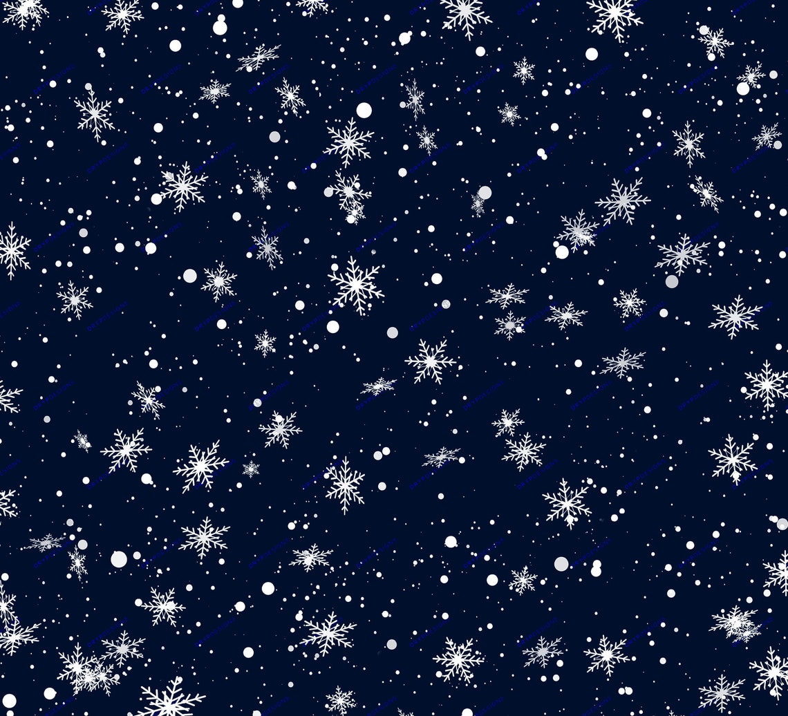 Snowing Overlay PNG - Falling Snowflakes PNG - Transparent Seamless ...