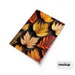 3D Fall Leaves Seamless Digital Paper Background - Realistic Orange ...