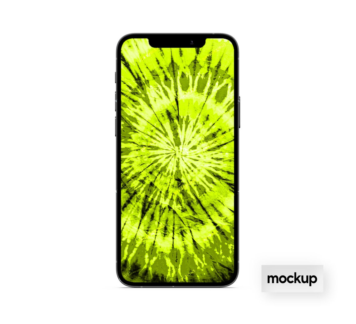 Neon Yellow Tie-dye Digital Paper Background Texture Vibrant | Etsy