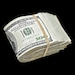 Banded Money Stack of Hundred Dollar Bills PNG Graphic - Transparent ...