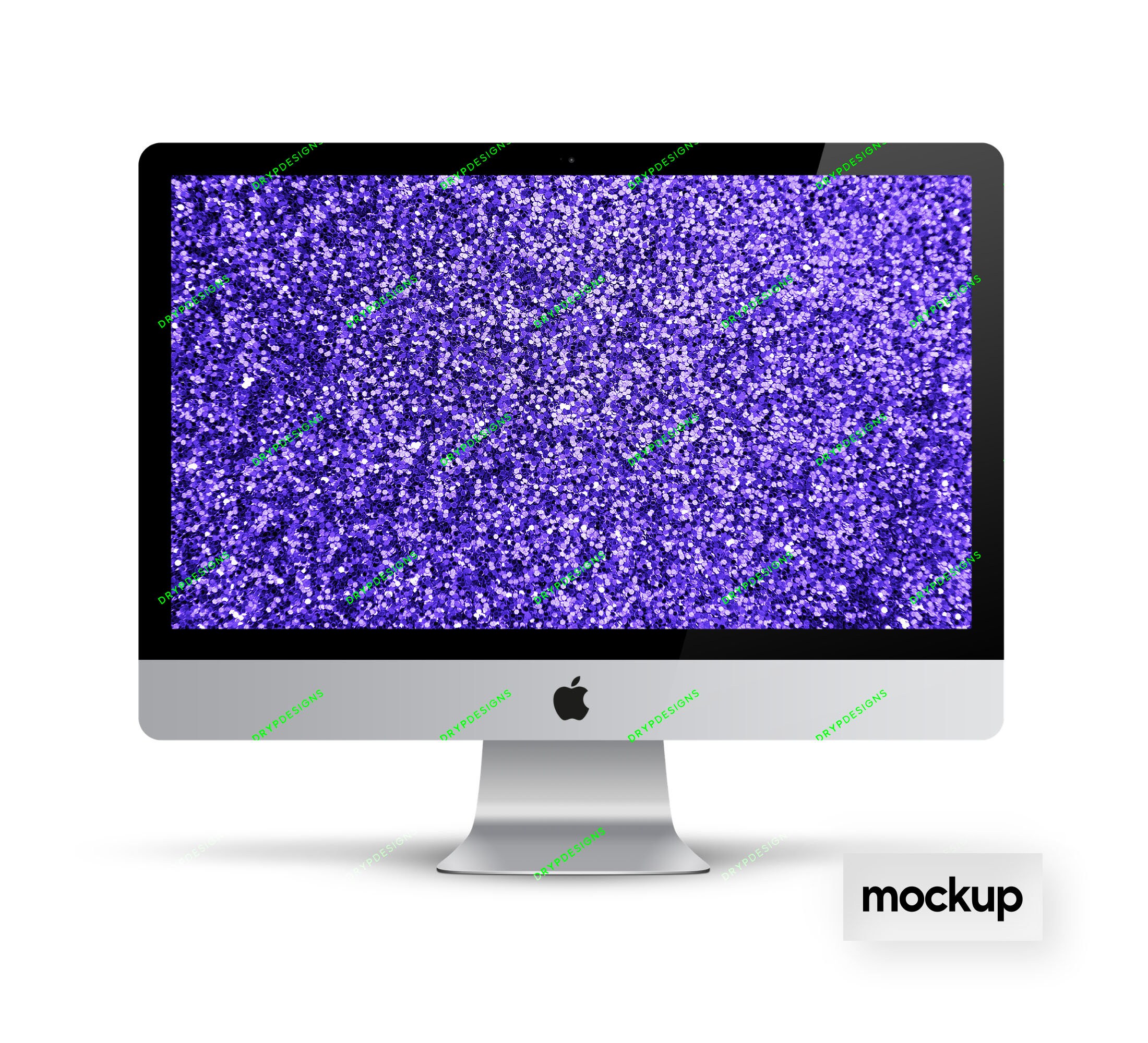 Purple Glitter Digital Paper Background Texture Modern | Etsy