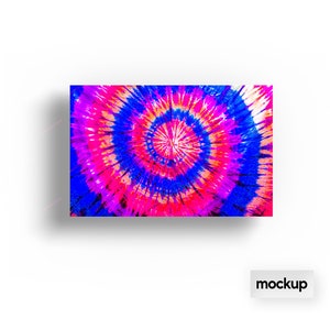 Vibrant Pink + Blue Tie-dye Digital Paper Background Texture - Digital ...