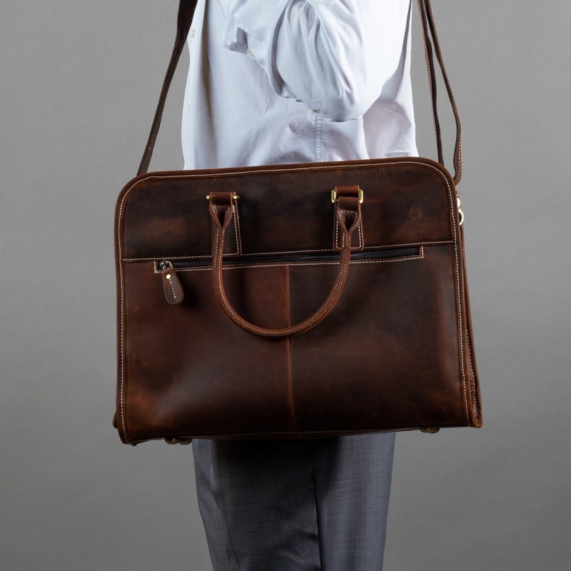 Satchel Briefcase - Etsy
