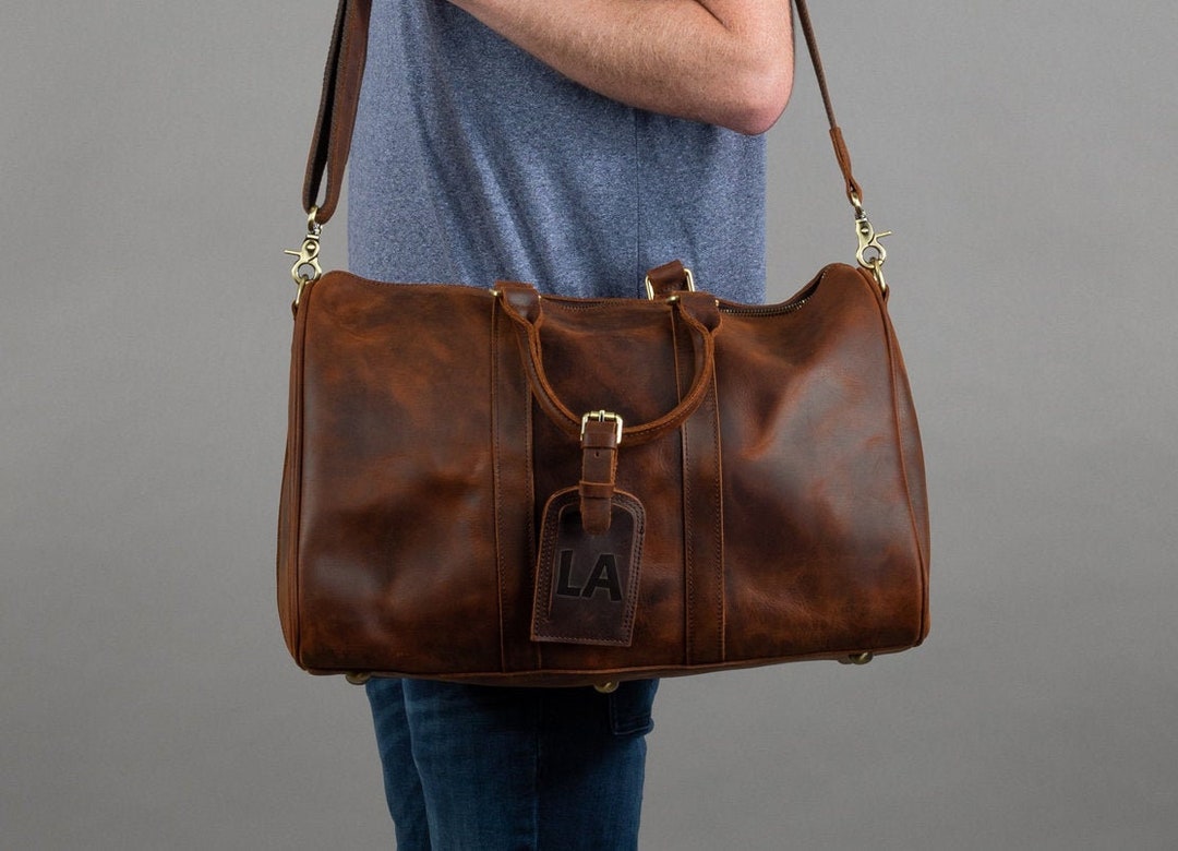 Personalized Duffle Bag, Dad Birthday Gift, Travel Bag, Weekender Bag ...