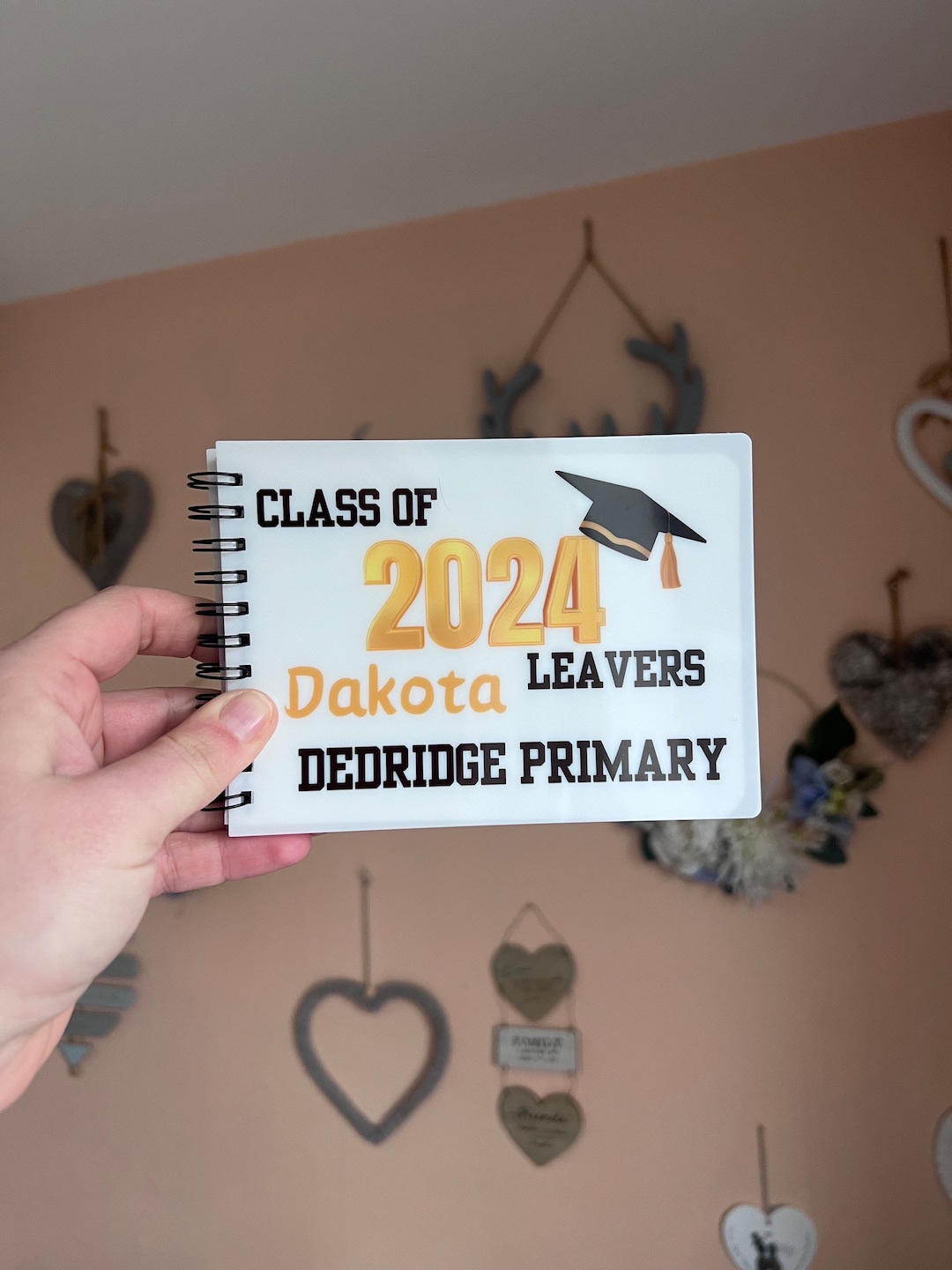 School Leavers Message Book Primary 7 6th Year School Graduation A6 ...