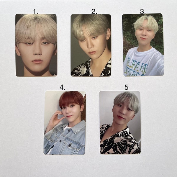 Official Seventeen Photocard - Etsy