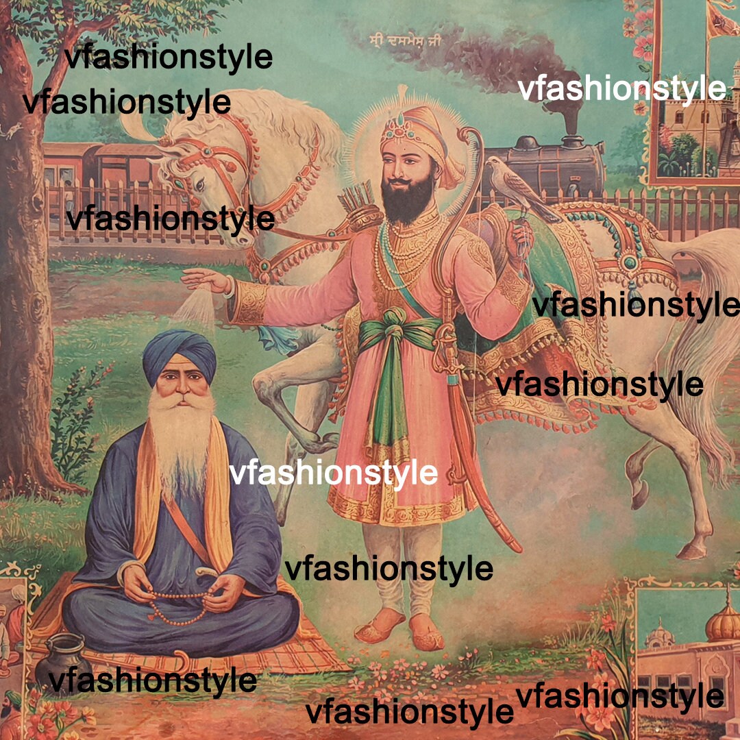 Baba Nidhan Singh Ji Hazoor Sahib Painting - Etsy