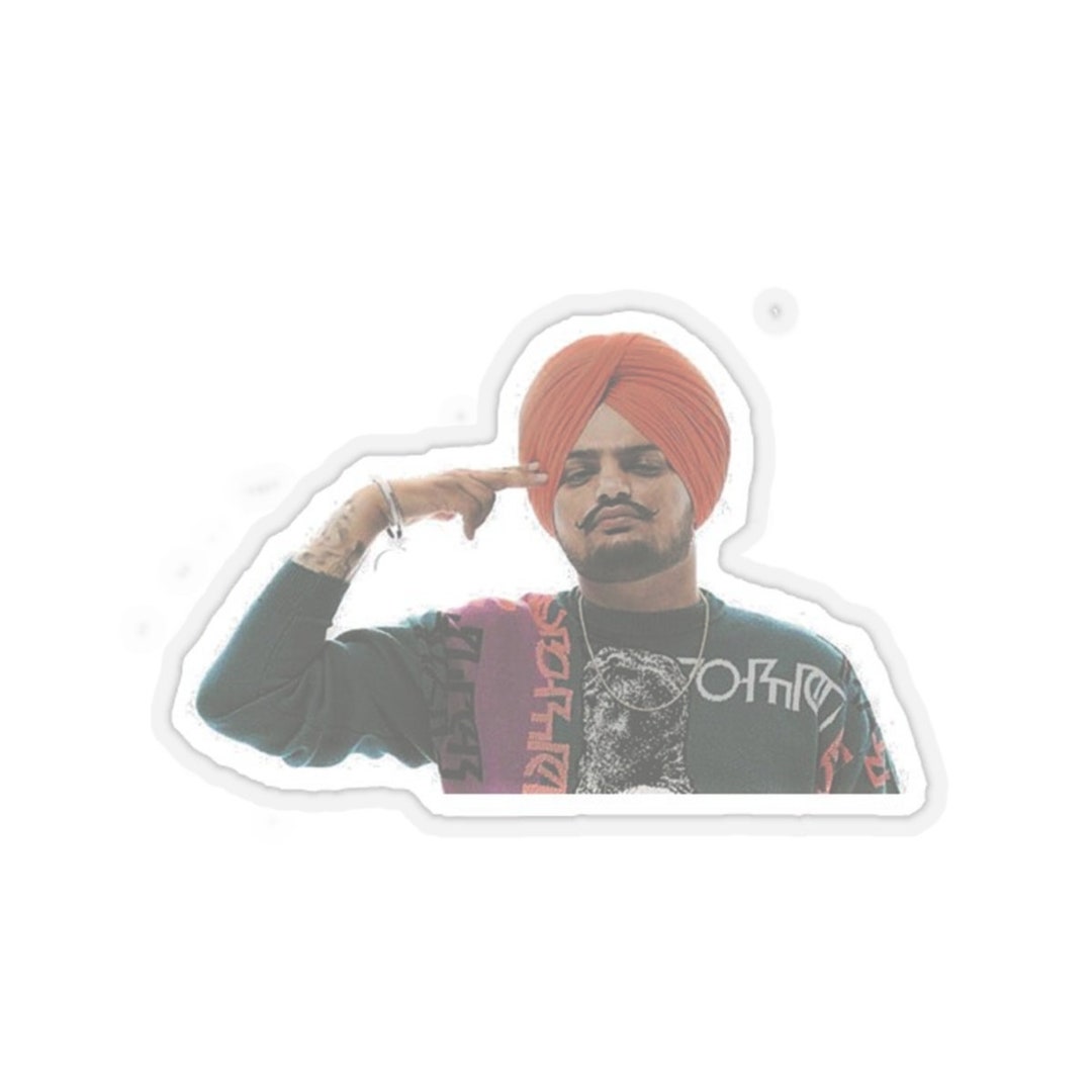 Sidhu Moose Wala Sticker Kiss-cut Stickers - Etsy