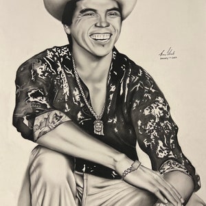 Chalino Sanchez Painting Poster Wall Art - Etsy