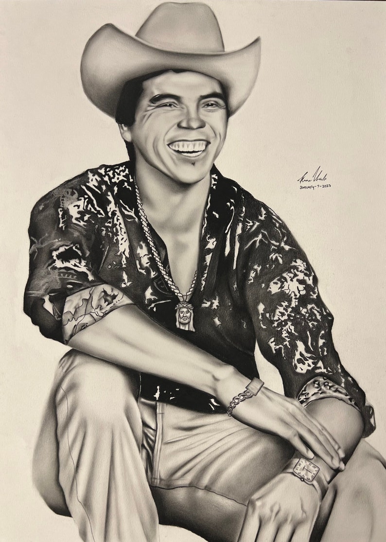Chalino Sanchez Painting Poster Wall Art - Etsy