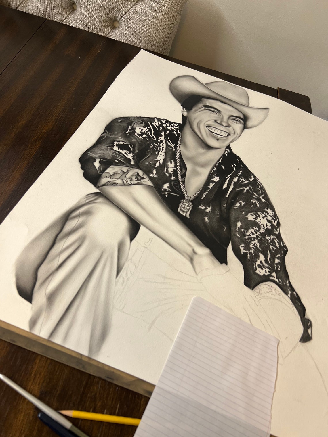 Chalino Sanchez Painting Poster Wall Art - Etsy