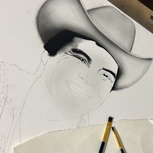 Chalino Sanchez Painting Poster Wall Art - Etsy