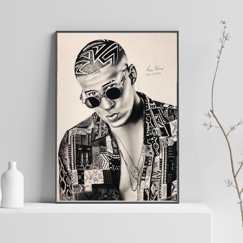 Bad Bunny Poster - Etsy